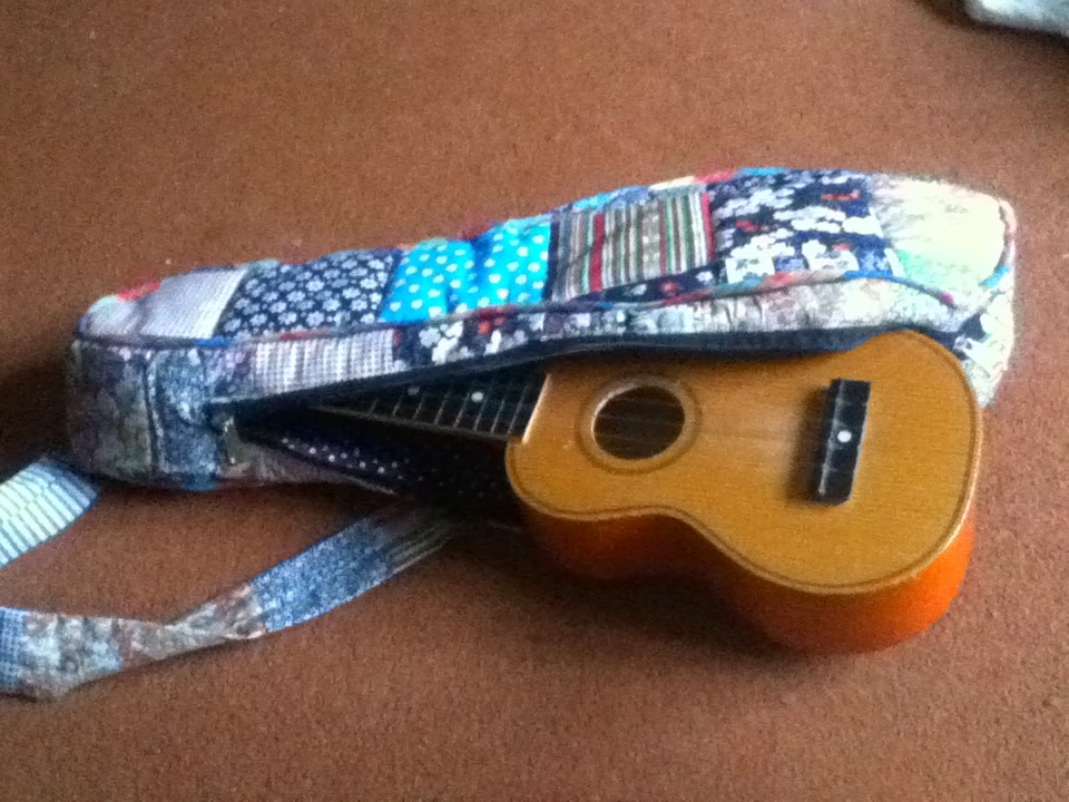 Learning to sew: The ukelele case